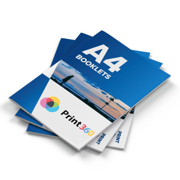 A4 Saddle Stitched Booklets – Print360 | Business Cards | T Shirts ...